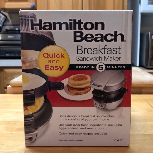 Hamilton Beach | Kitchen | Hamilton Beach Breakfast Sandwich Maker ...